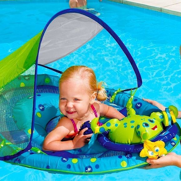 SwimWays | Swim | Swimways Inflatablebaby Spring Float Activity Center ...